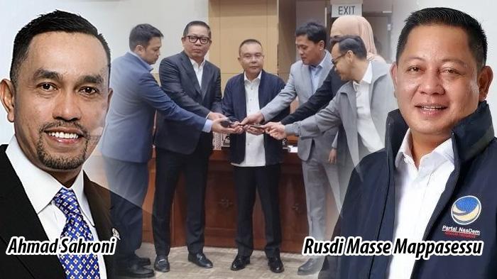 SOSOK Rusdi Masse Mappasessu Resmi Gantikan Ahmad Sahroni sebagai Wakil ...