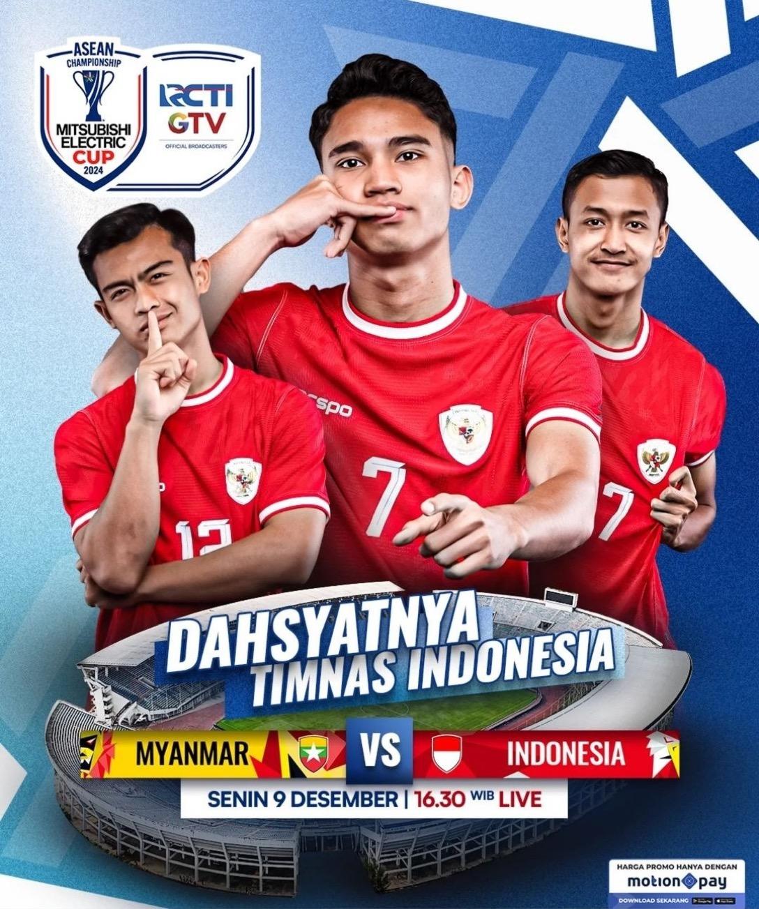 SIARAN Langsung Myanmar Vs Timnas Indonesia Jam 19.30 WIB, Cek Link ...
