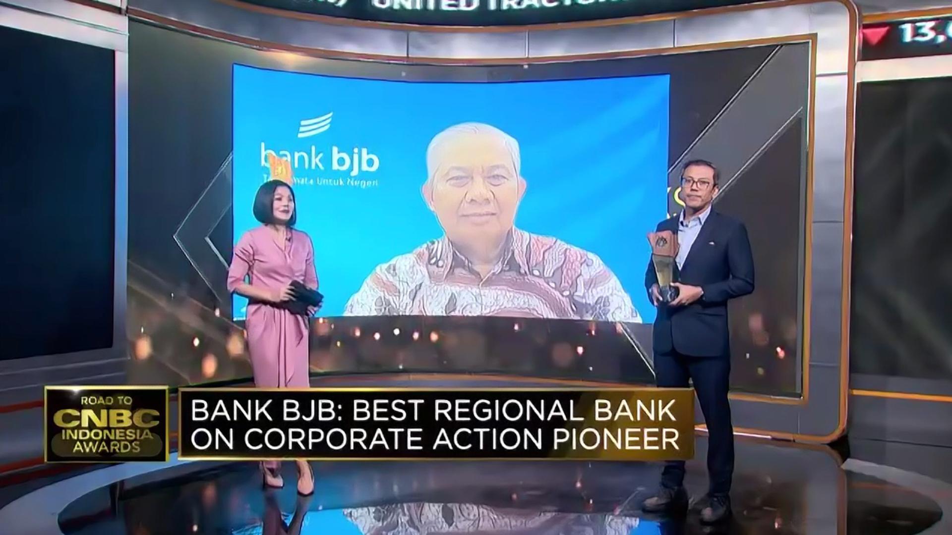 bank bjb Raih Penghargaan Best Regional Bank on Corporate Action ...