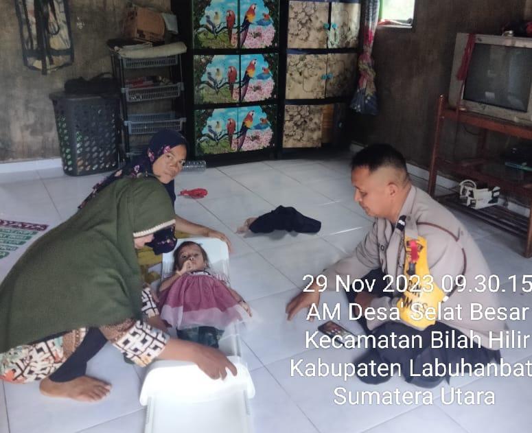 Polsek Bilah Hilir Tim Stunting Beri Perhatian Pada Anak Kategori ...
