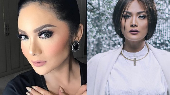 Krisdayanti Kenakan Gaun Merah, Tudingan Seram hingga Kayak Bencong ...