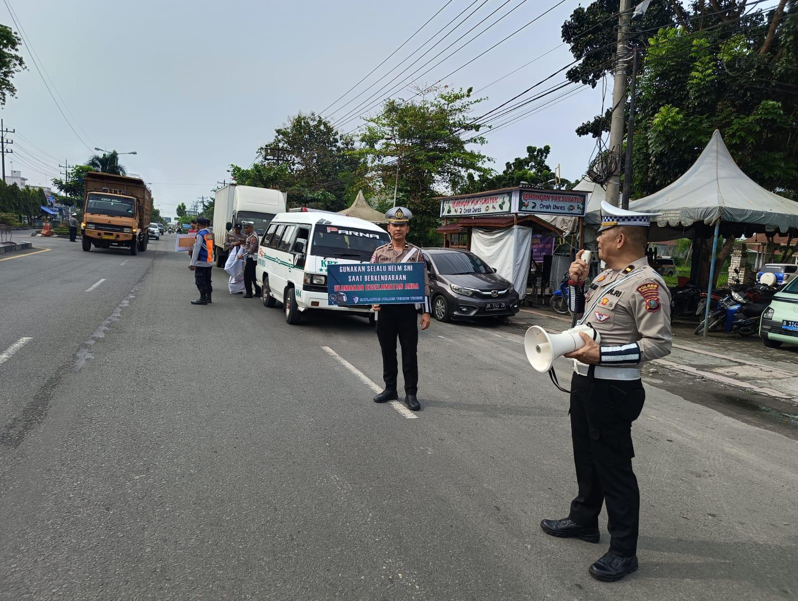 Satlantas Polres Tebing Tinggi Gelar Ramp Check dan Tes Kesehatan ...