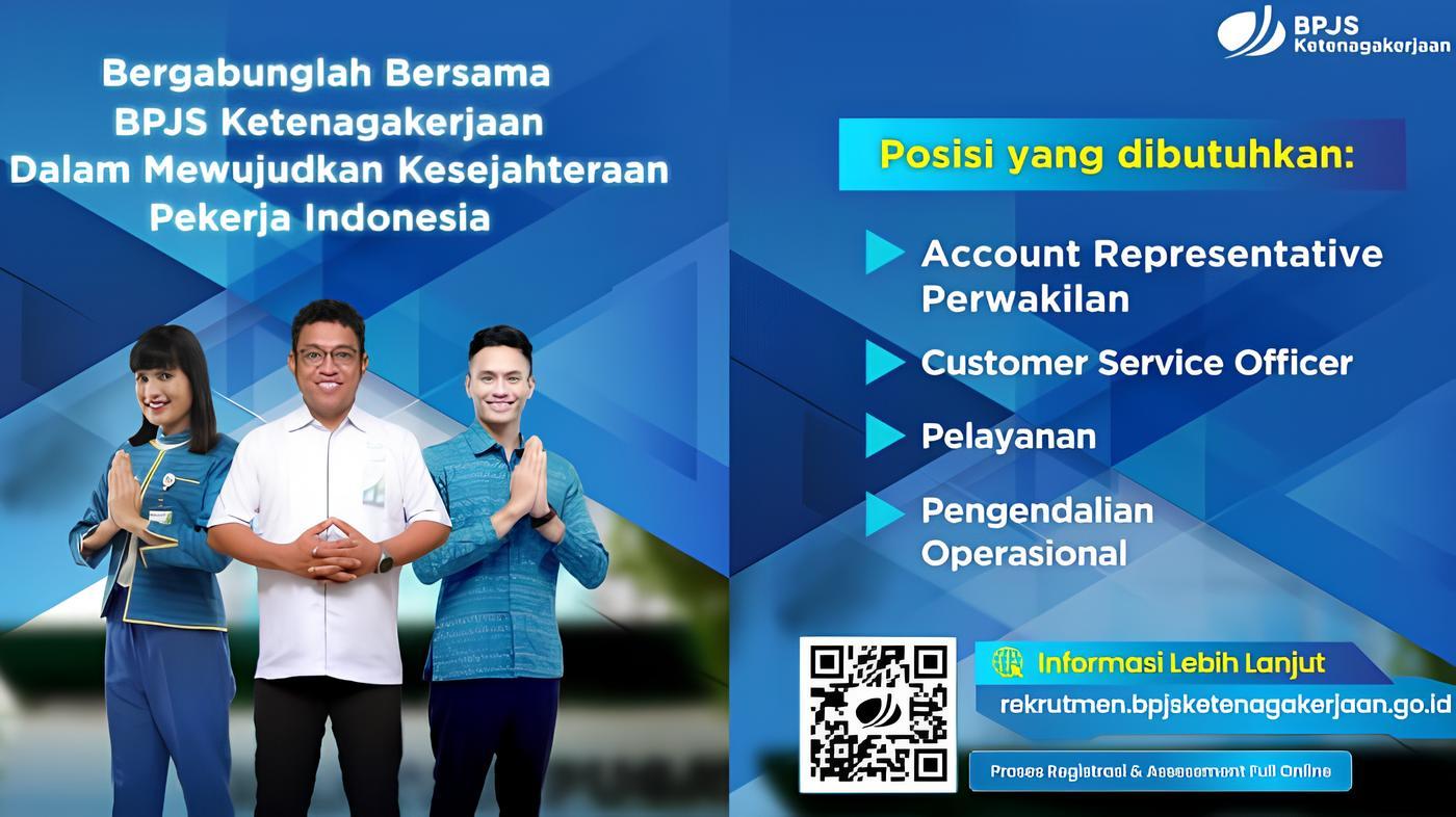 Rekrutmen BPJS Ketenagakerjaan 2025 untuk 4 Formasi Beserta ...