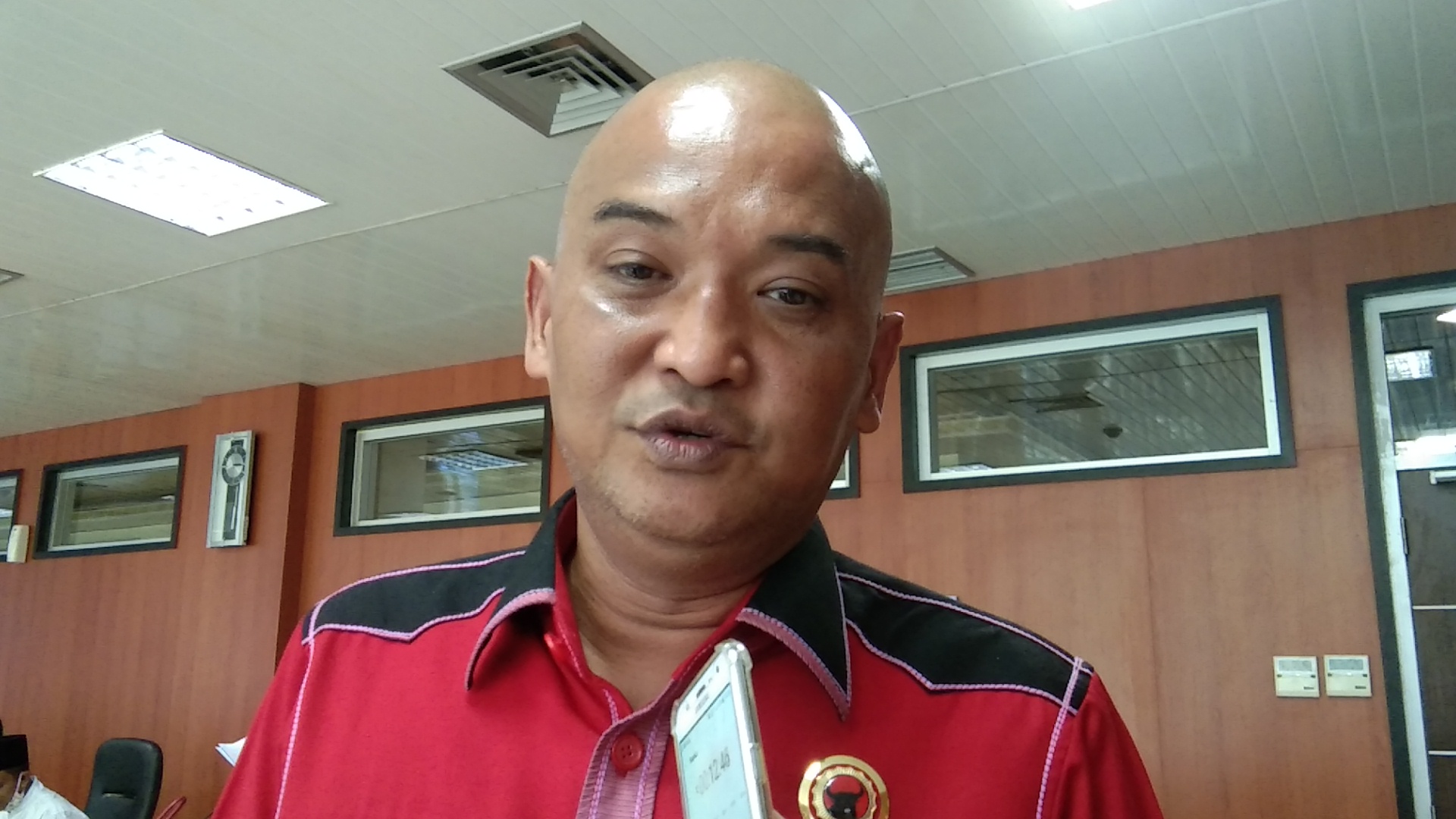 Robi Barus Respons Sanksi PAW David Roni Sinaga karena Langgar AD/ART PDIP - Tribun-medan.com