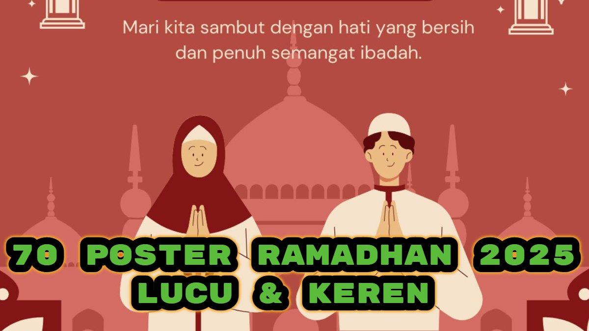 70 Poster Ramadhan 2025 Lucu & Keren untuk Anak TK-SD, Download versi HD Secara Mudah dan Gratis ...