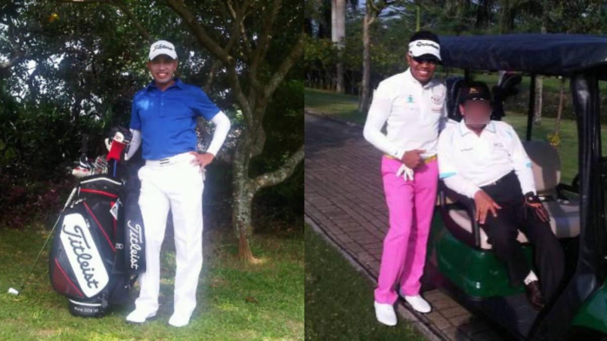 5 Potret Lawas Ahmad Sahroni saat Aktif di Lapangan Golf, Kerap Pakai Outfit dengan Warna ...