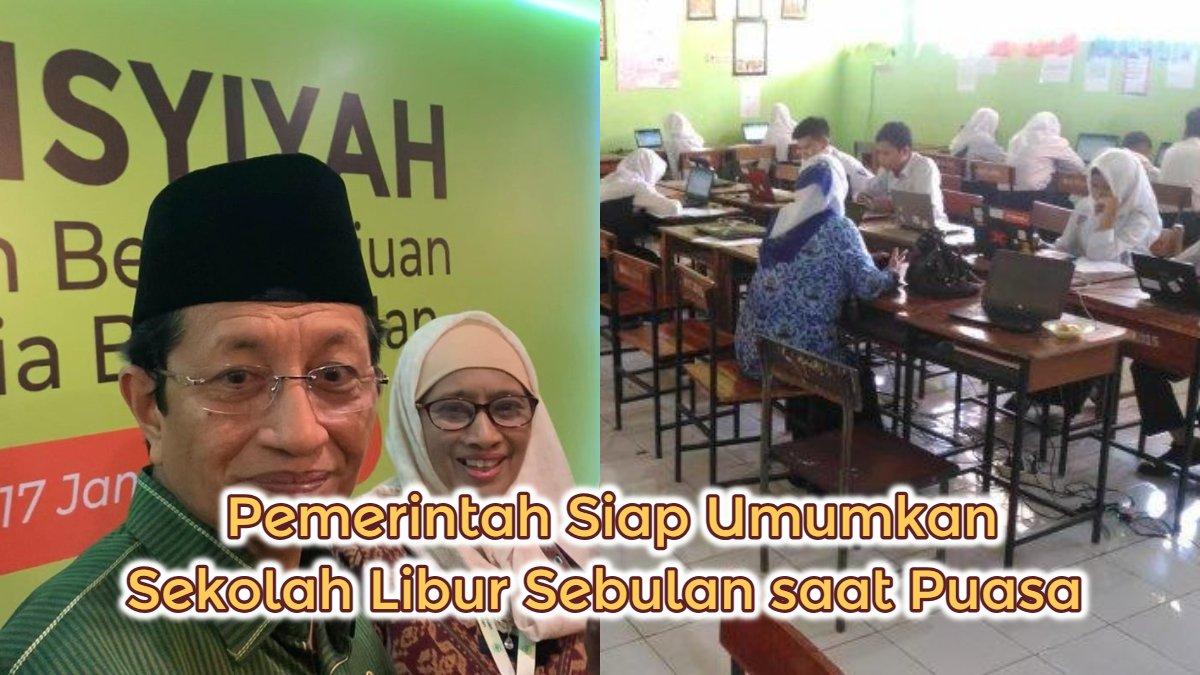 Apakah Sekolah Libur Sebulan saat Puasa Ramadhan 2025? Ini Keputusannya, Pemerintah Siap Umumkan ...