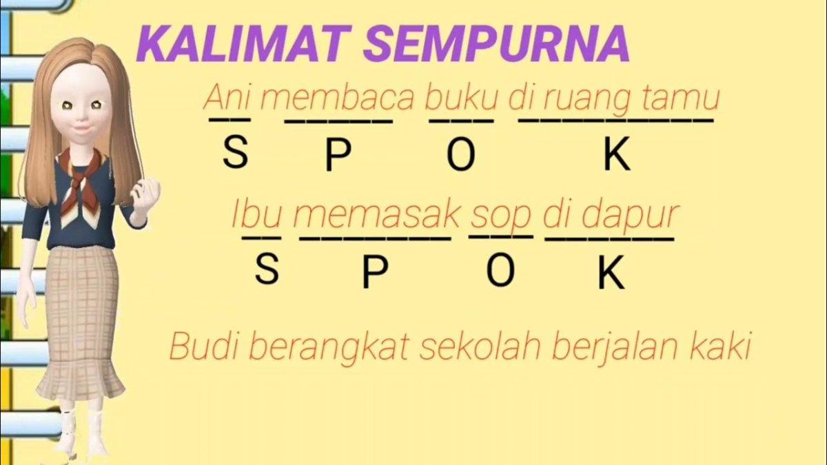 Soal & Kunci Jawaban PTS, UTS Bahasa Indonesia Kelas 4 SD Semester 1 Kurikulum Merdeka: Kalimat ...