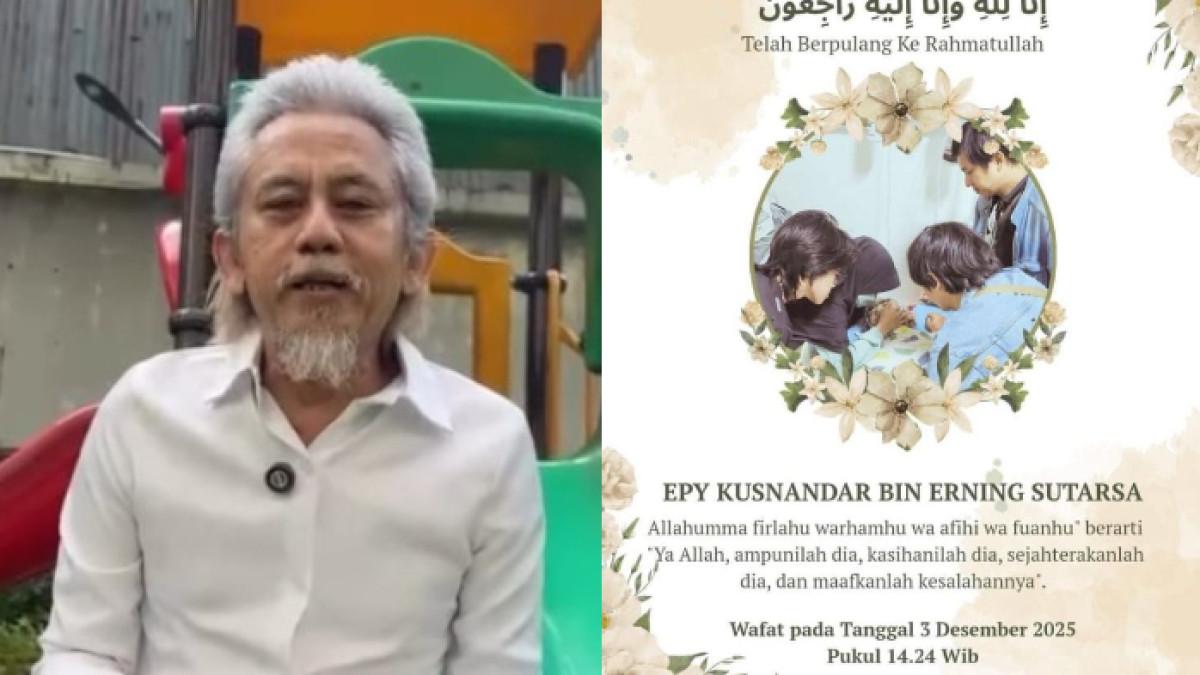 Wasiat Terakhir Epy Kusnandar Sebelum Meninggal, Ingin Dimakamkan di ...