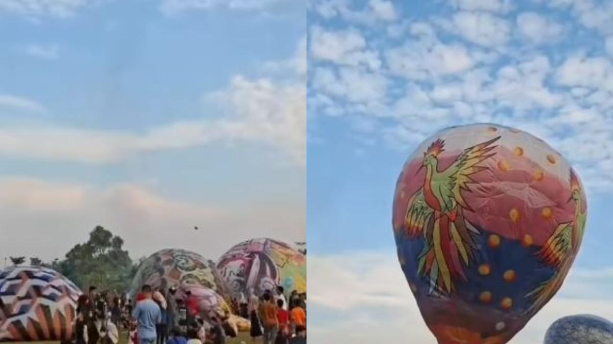Puluhan Balon Raksasa Hiasi Langit Silirejo Pekalongan, Warga Meriahkan ...
