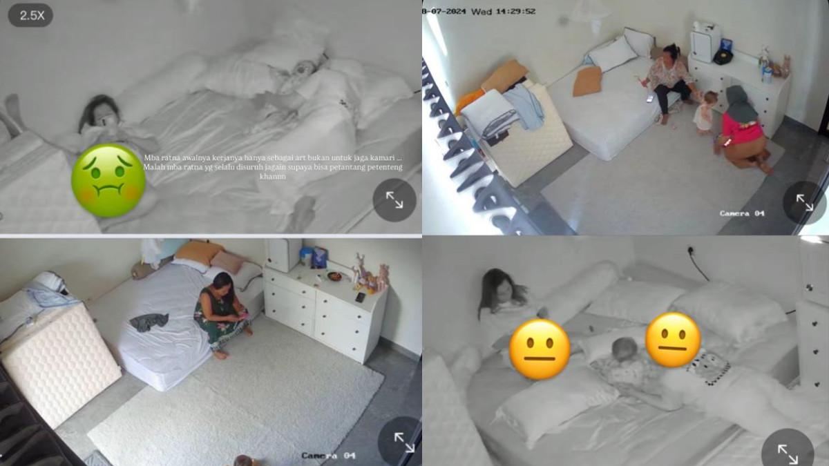 Foto-foto Eks Pengasuh Kamari Asyik Main Hp Saat Jaga Anak Jennifer ...