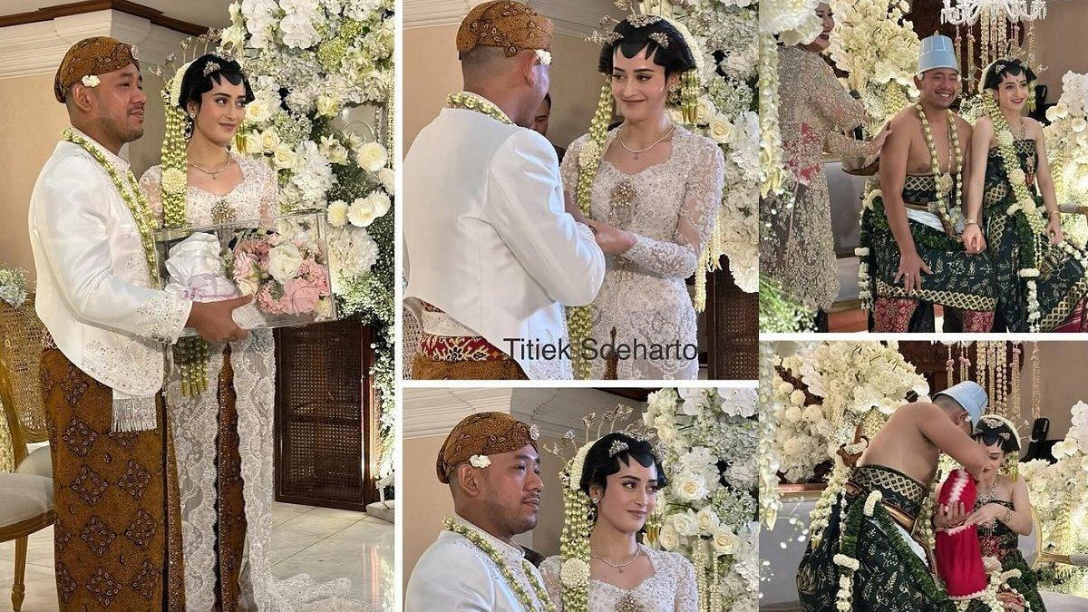Siapa Andrea Scherer? Menantu Keluarga Cendana Baru Gelar Acara Mitoni ...