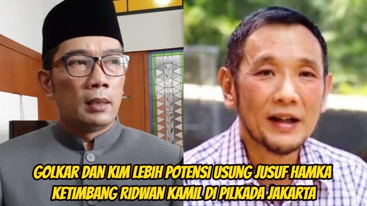 Bukan Ridwan Kamil, Golkar & KIM Lebih Potensi Usung Jusuf Hamka di Pilkada DKI, Ini Kata ...
