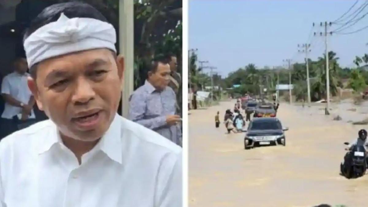 Dedi Mulyadi ke Sumatera Bantu Korban Bencana, Kini Jawa Barat Terendam Banjir, Tulis Ini di IG ...