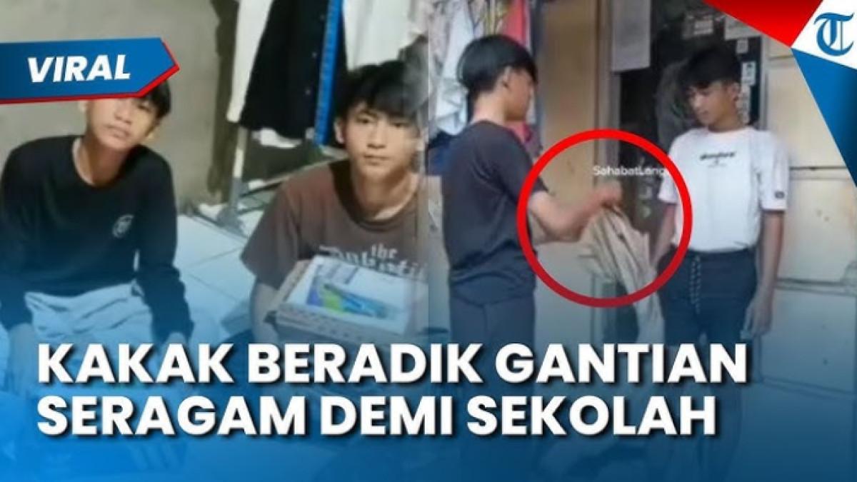 Bak Film Children of Heaven, Kakak Adik di Bogor Gantian Seragam-Sepatu ...