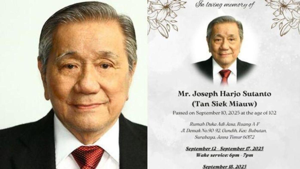 Harjo Sutanto Miliarder Tertua Pendiri Wings Group Wafat, Ini Sosok 4 ...