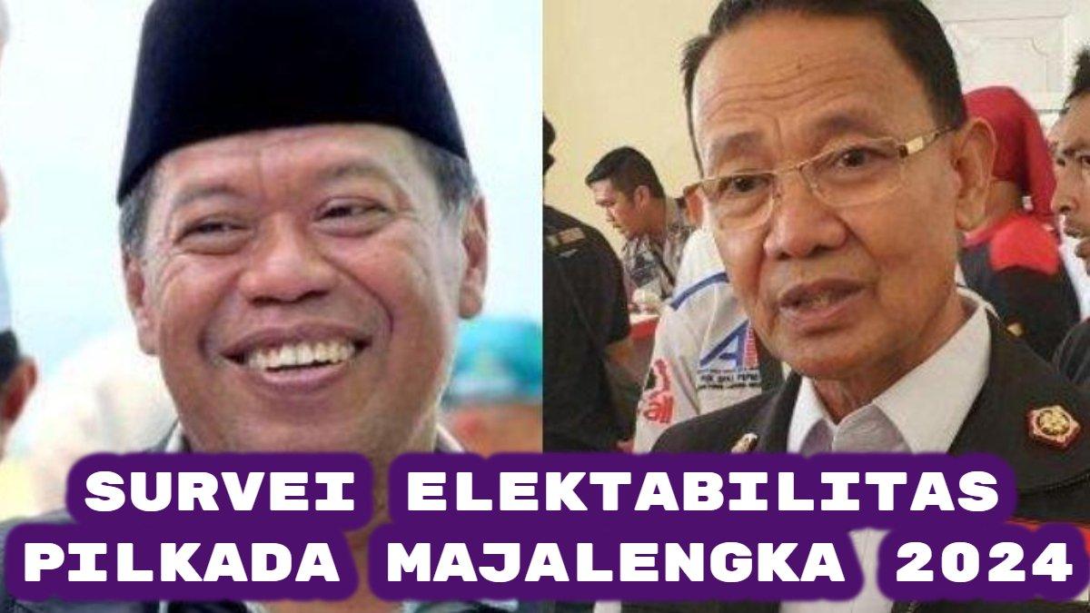 Survei Pilkada Kabupaten Majalengka 2024, Elektabilitas Eman Suherman Unggul Telak dari Karna ...
