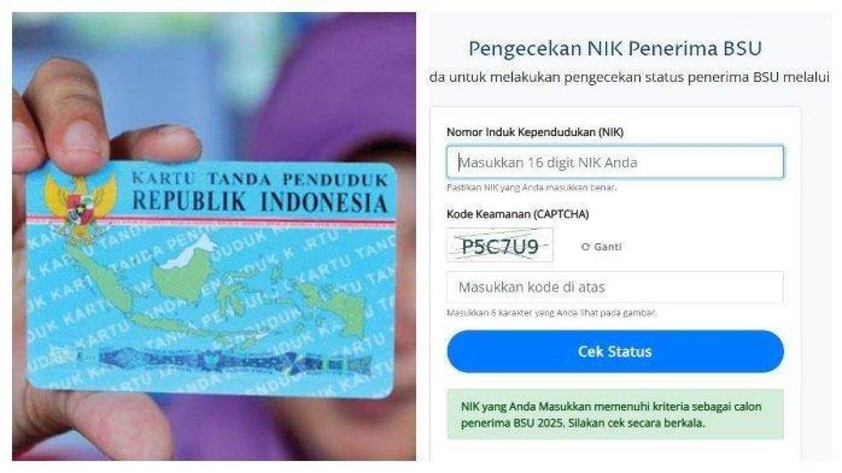 Cara Cek Penerima BSU 2025 Rp 600 Ribu dengan Nomor Induk Kependudukan, Akses Situs Kemnaker ...