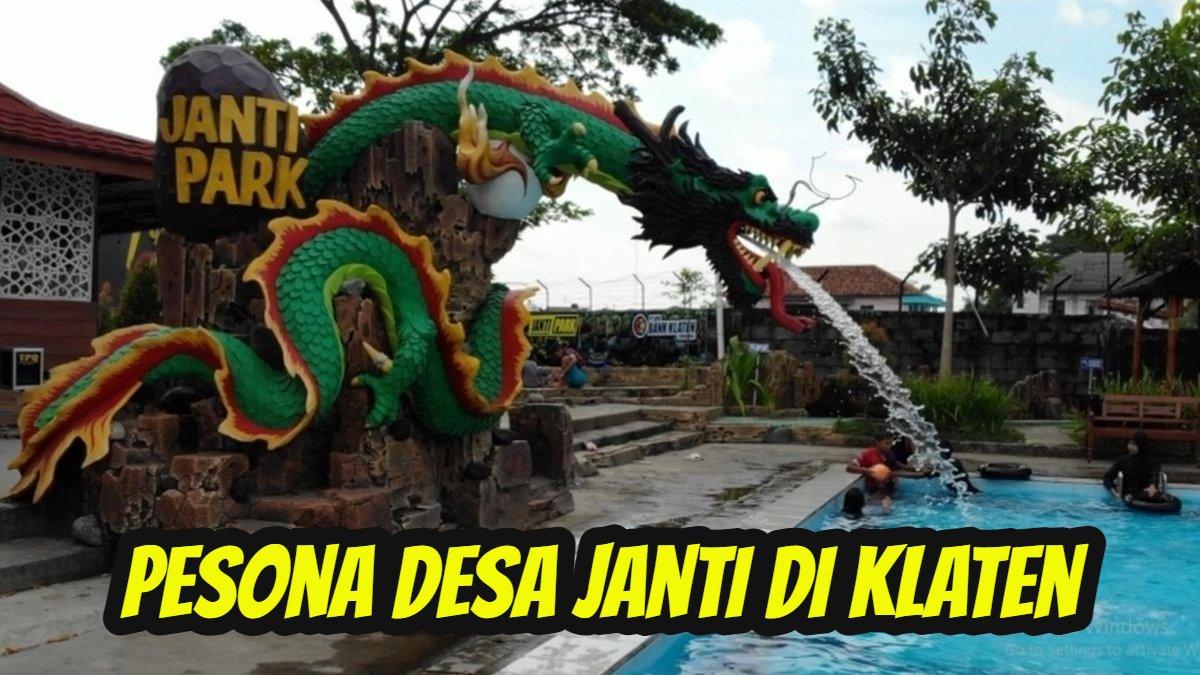 Pesona Desa Janti Klaten Jateng, Wisata Terpadu Berbasis Desa 1 Jam ...