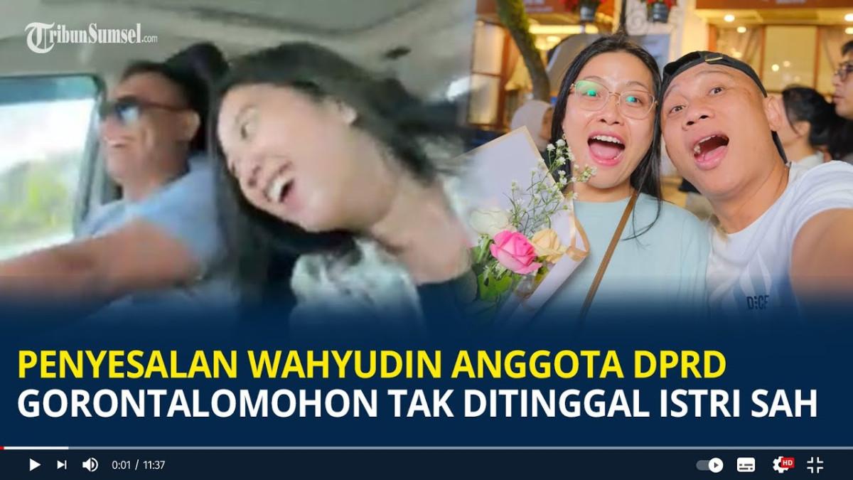 Video Selingkuh Viral, Wahyudin Moridu "DPRD Gorontalo" Kini Memohon ke Istri Sah: Jangan ...