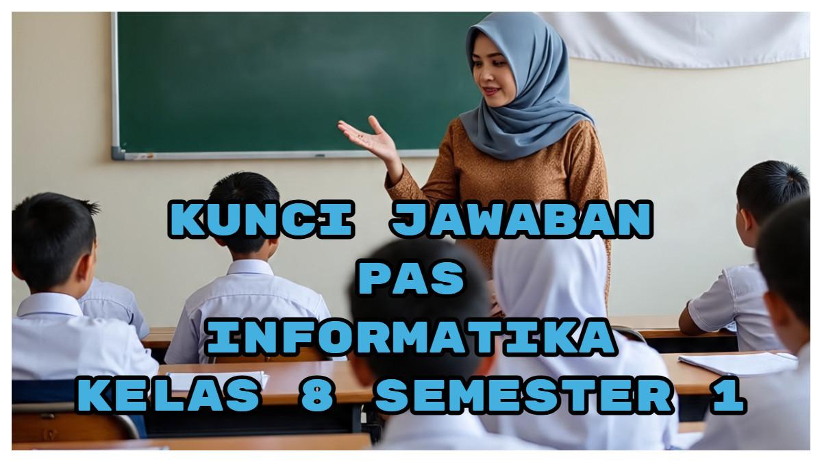 Kunci Jawaban Soal PAS Informatika Kelas 8 Semester 1 Menu Drawing Digunakan untuk Menggambar ...