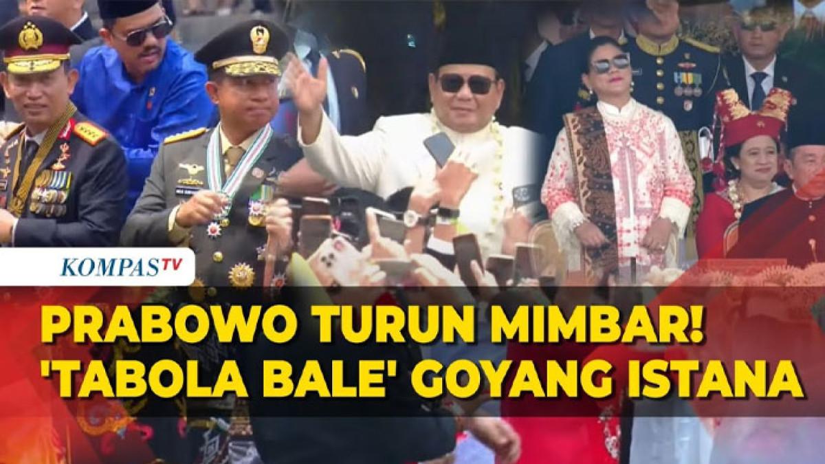 Makna Lagu Tabola Bale yang Buat Presiden Prabowo Joget di Istana ...