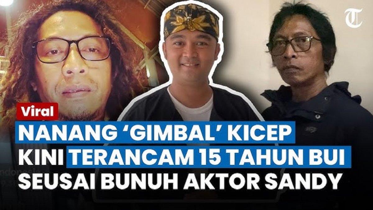 2 Kelakuan Sandy Permana Pemicu Nanang Gimbal Membunuh, Sakit Hati Ucapan dan Perbuatan Tetangga ...