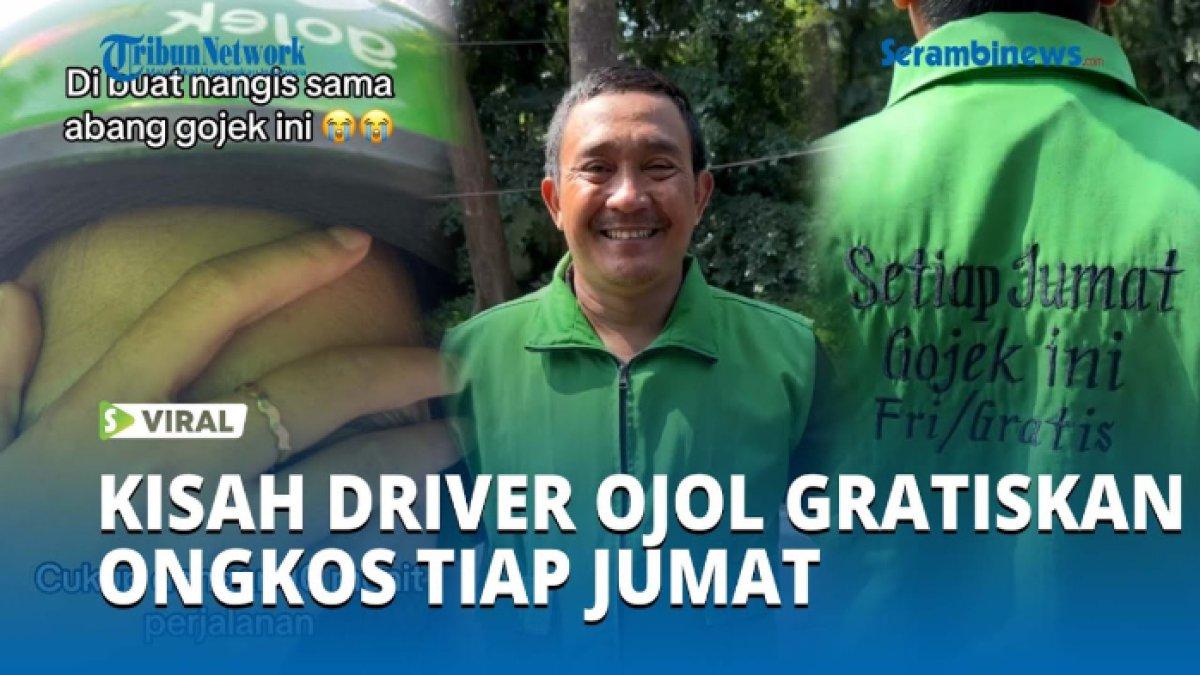 Viral Kebaikan Driver Ojol Ini Bikin Penumpang Menangis: Hari Jumat Gratis - Tribunnewsmaker.com