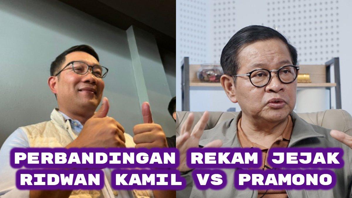 Perbandingan Rekam Jejak Ridwan Kamil vs Pramono yang Bersaing di Jakarta, Terjawab Cagub ...
