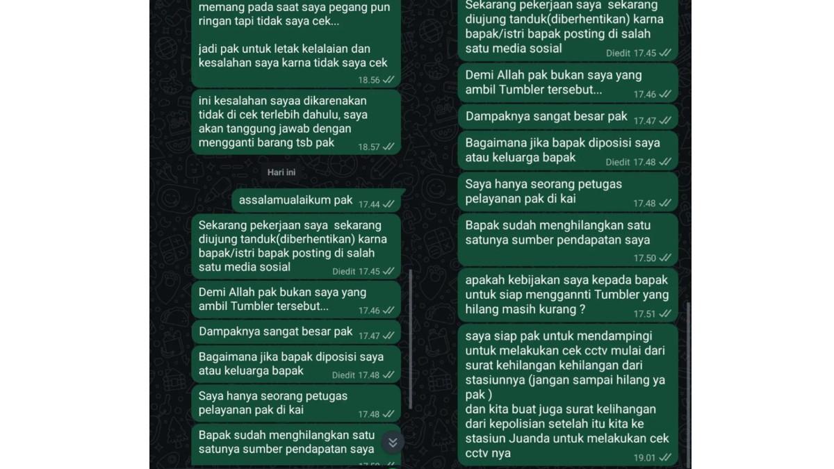 Usai Anita Dipecat Perkara Tumbler Hilang, Kini Nasib Pekerjaan Suami ...