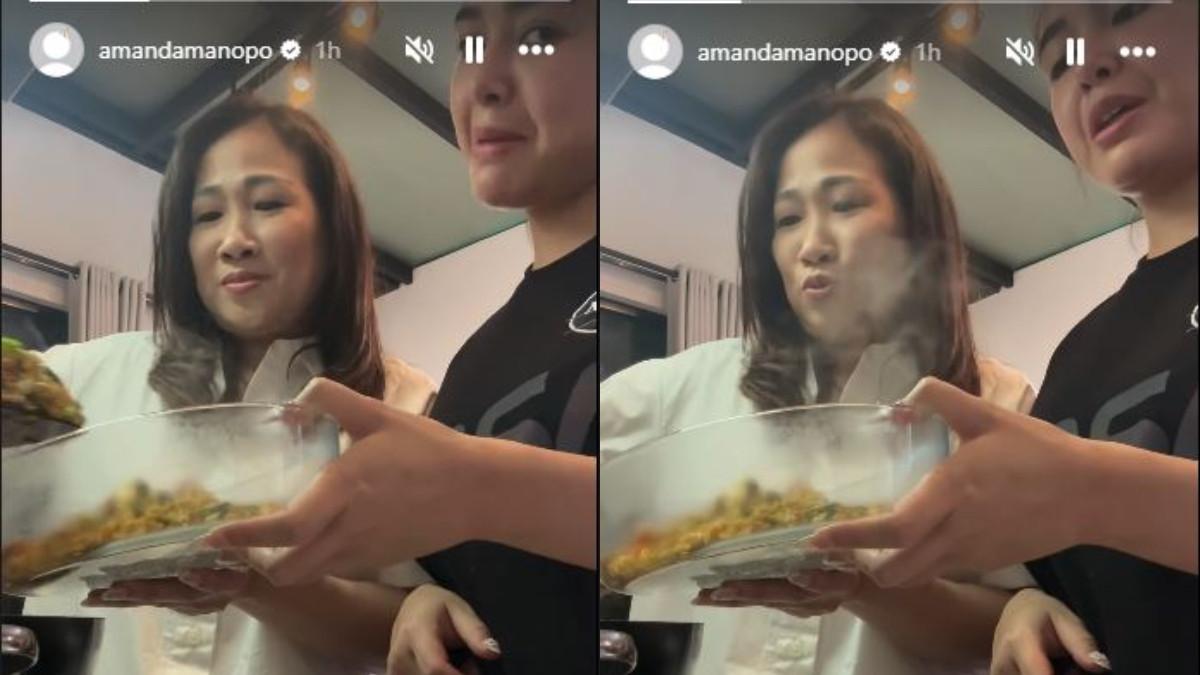 Perlakuan Ibu Mertua pada Amanda Manopo Saat Masak Bareng Menu Ini, Sindir Kenny Austin, 'Nangis ...