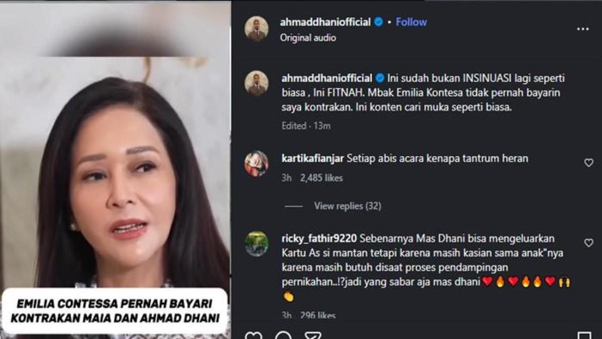 Memanas Lagi, Ahmad Dhani Bantah Pengakuan Maia Estianty Soal Ibu Denada, Sebut Fitnah: Cari ...