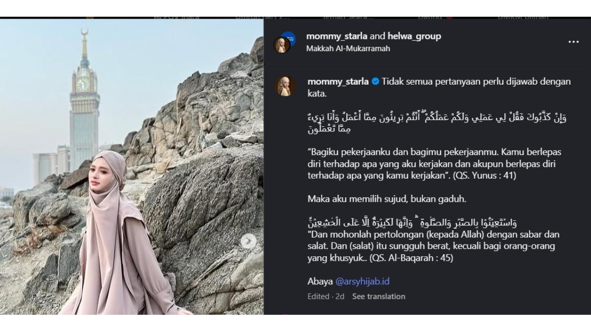 Jadi Selingkuhan Suami Wardatina Mawa? Postingan IG Inara Rusli: Tak ...