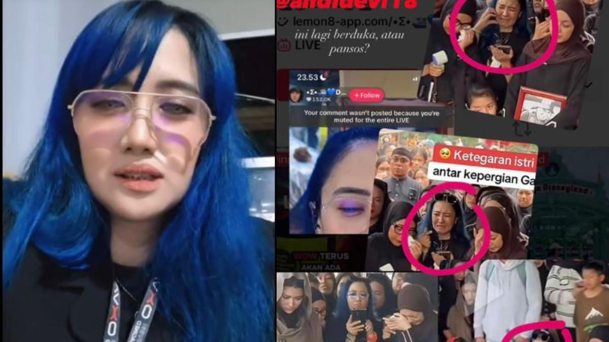 Wanita Berambut Biru Viral Ternyata Teman TikTok Gary Iskak, Panggil ...