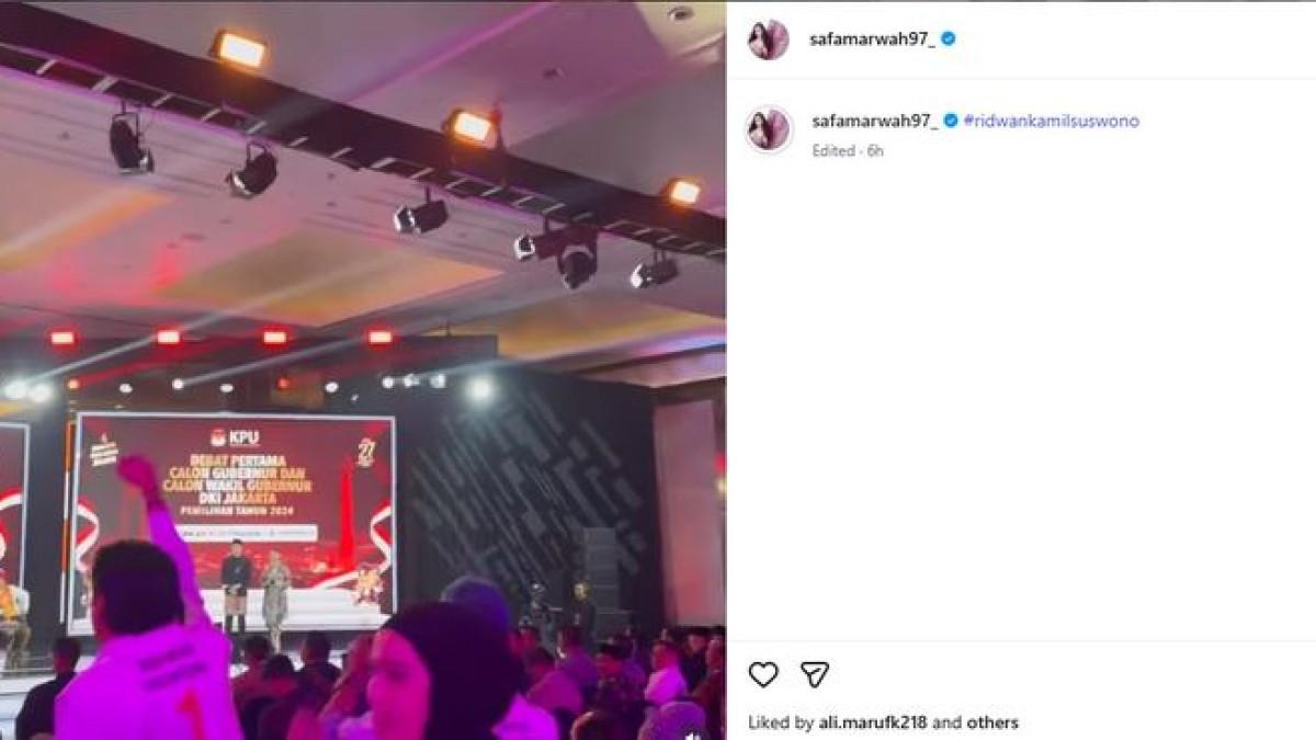 Jejak Masa Lalu Safa Marwah Selebgram yang Disebut Lisa Mariana, Aktif Politik Dukung Ridwan ...