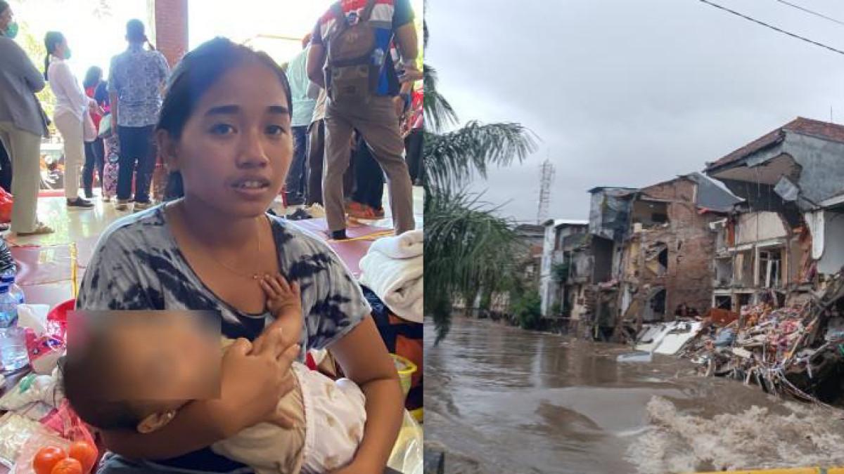 Kisah Saimah saat Banjir Bali, Taruh Anak di Atas Kompor: Kalau Anak Tidak Selamat Mending Saya ...