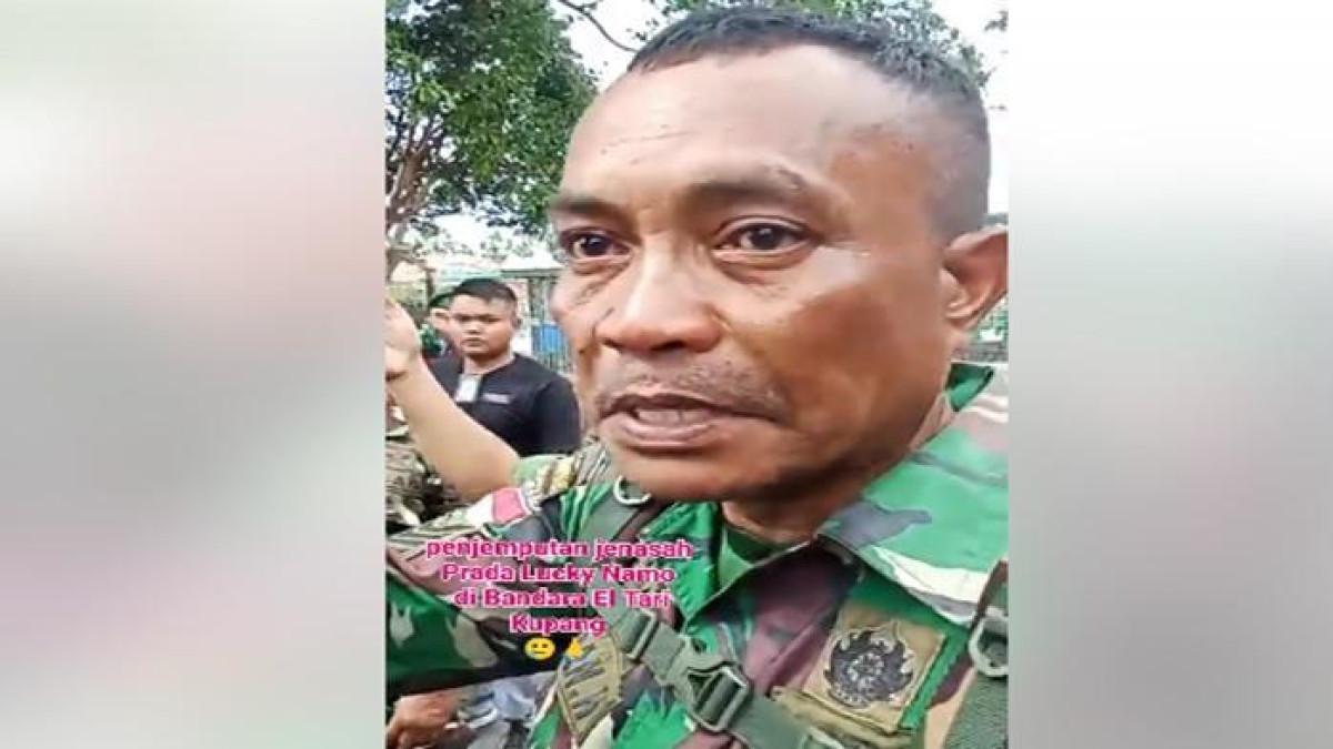 Serma Christian Namo Ayah Prada Lucky Yang Tewas Disiksa Senior Hukum
