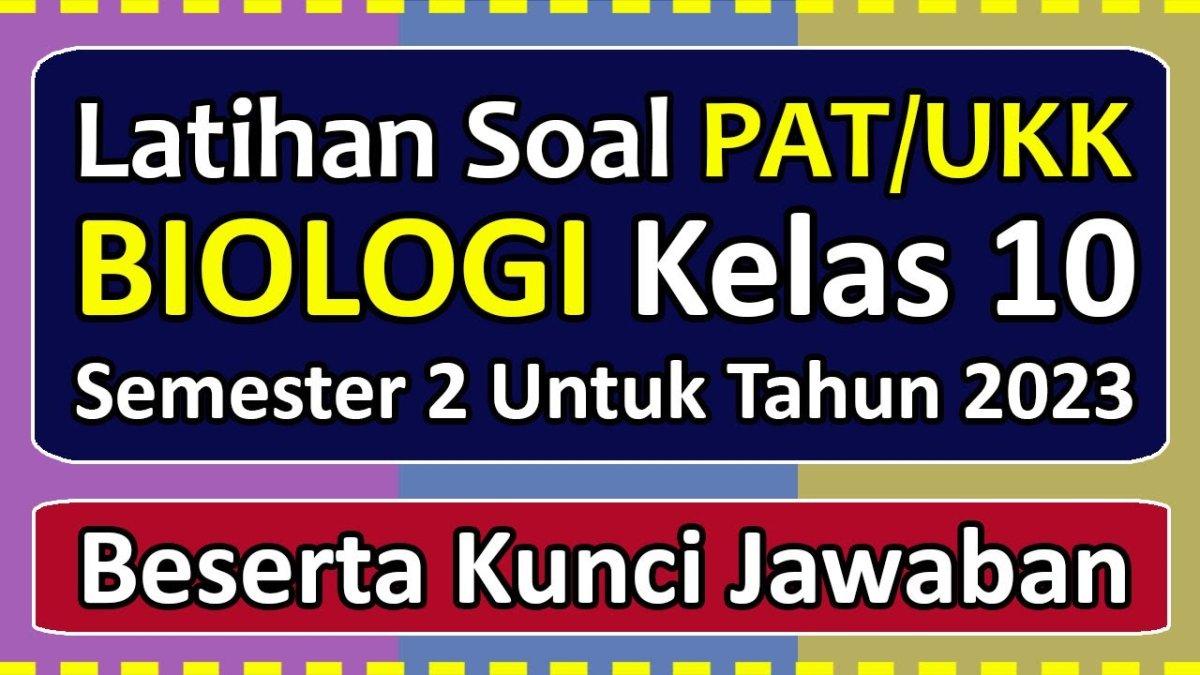 Soal Latihan UAS,UKK, PAT Biologi Kelas 10 SMA/SMK: Siapa Tokoh yang Memperkenalkan Ekologi ...