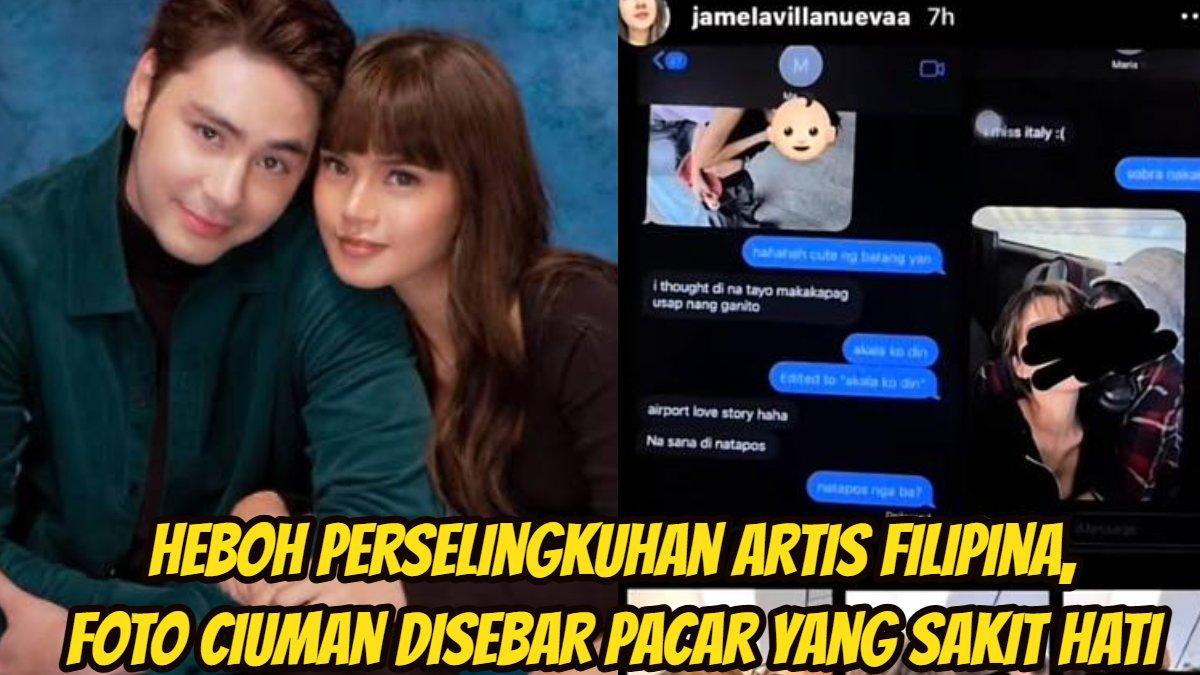 Heboh Perselingkuhan Artis Filipina, Foto Ciuman Disebar Pacar yang Sakit Hati & Buat Si Artis ...