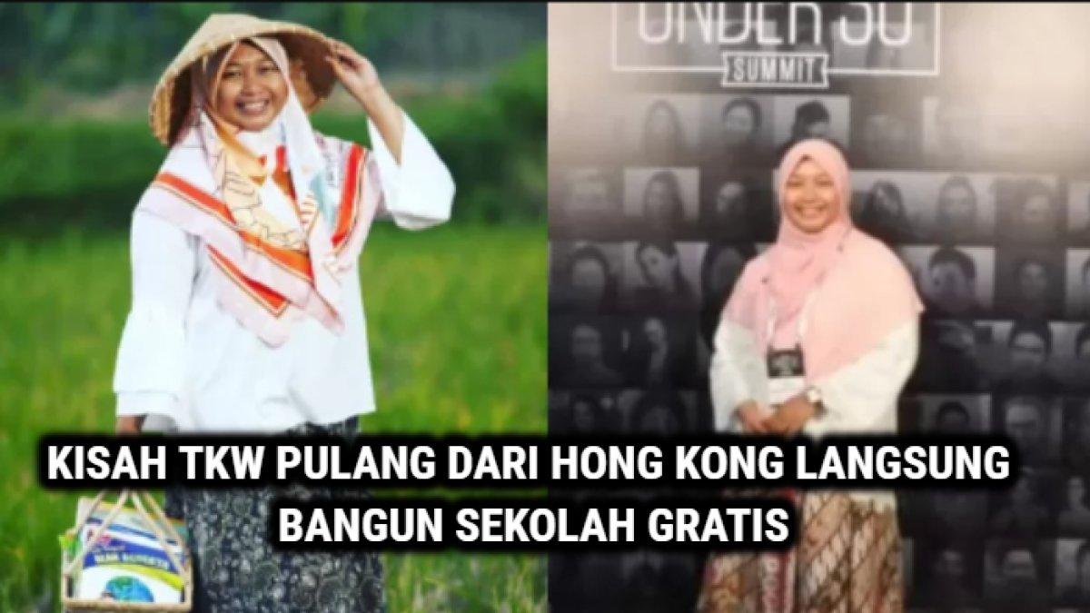 Kisah Sri Sundani, TKW di Hong Kong Kumpulkan Uang demi Bangun Sekolah ...