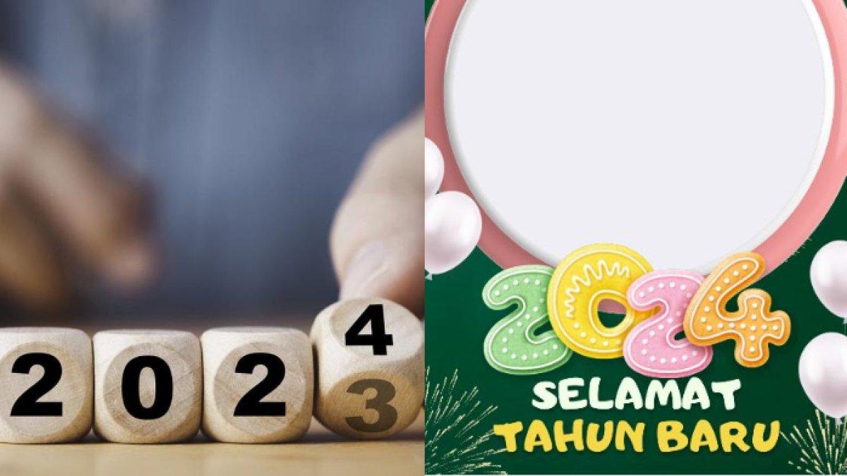 Kumpulan Twibbon Selamat Tahun Baru 2024, Berbeda Dari yang Lainnya untuk Diposting di FB atau ...