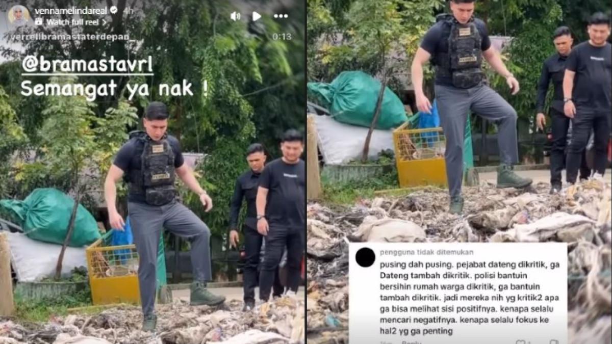 Reaksi Venna Melinda Lihat Verrell Bramasta Dihujat Gegara Pakai Rompi Tinjau Banjir: Semangat ...