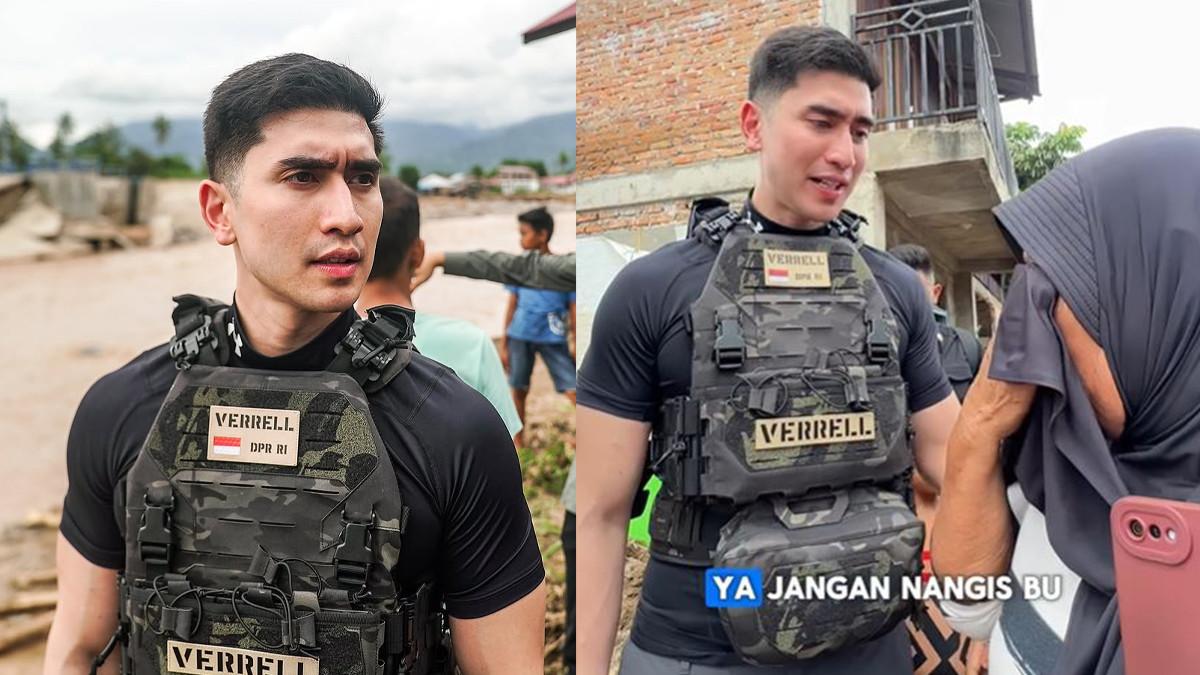 Bukan Cuma Soal Rompi, Pose Foto 'Nunjuk' Verrell Bramasta di Wilayah Banjir Sumatera Juga ...