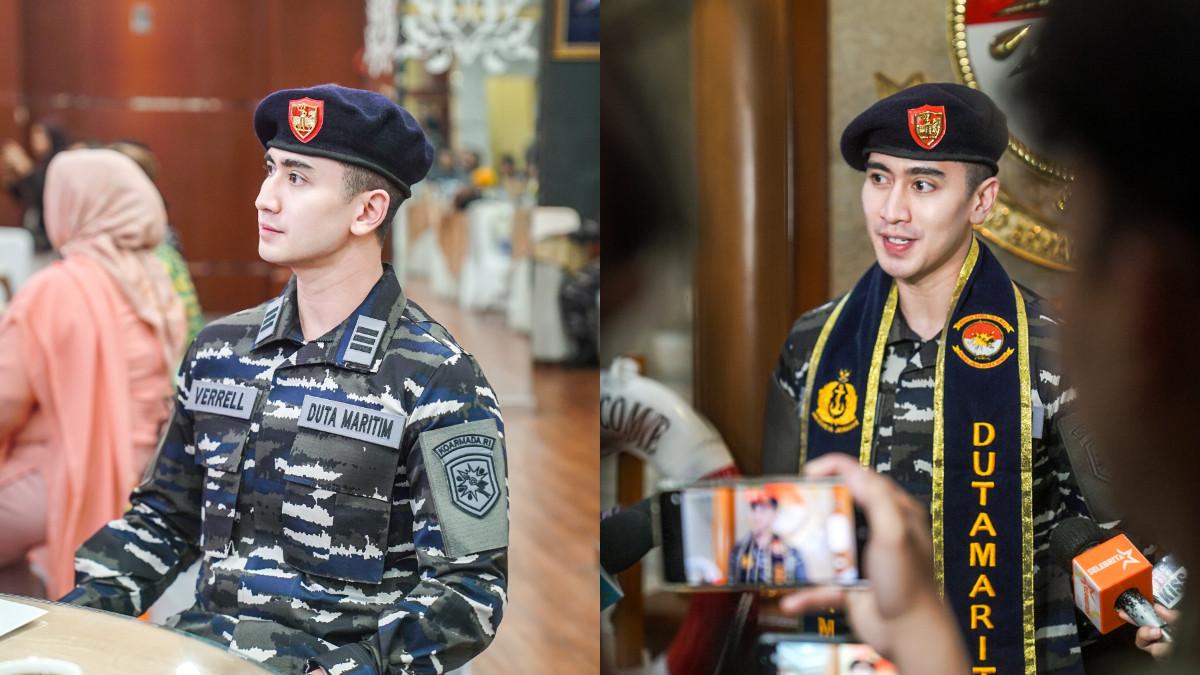 Sosok Verrell Bramasta Duta Maritim TNI AL, Dulu Artis Beken Kini ...
