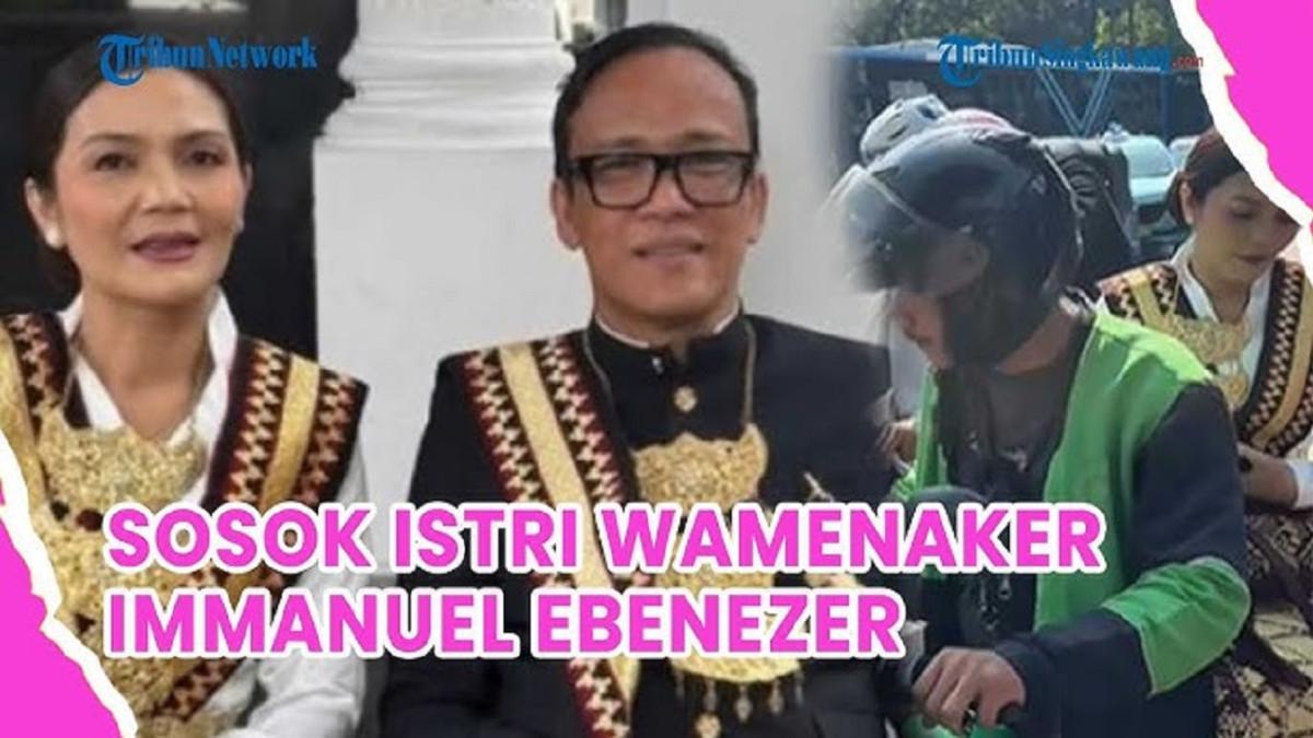 SENYUMAN Silvia Rinita Harefa, Istri Wamenaker Ebenezer yang Tinggal Kenangan, Kini Suami Masuk ...