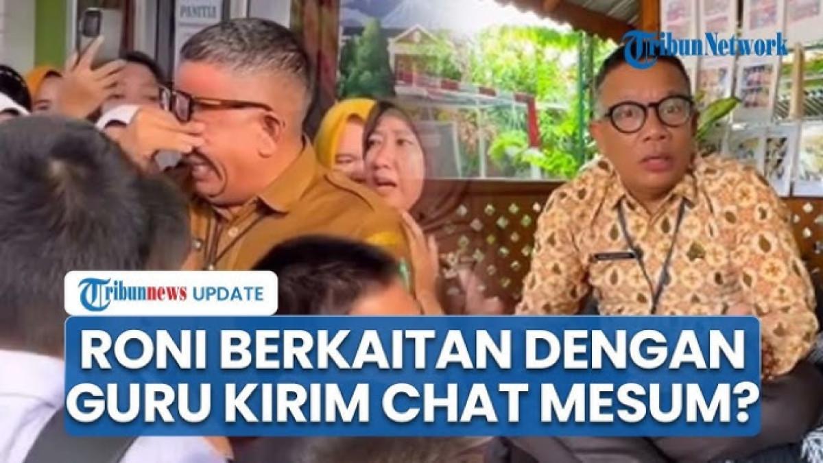 Bukan karena Isu Anak Bawa Mobil, Pemicu Walkot Prabumulih Tegur Kepsek Roni, Geger Chat Mesum ...