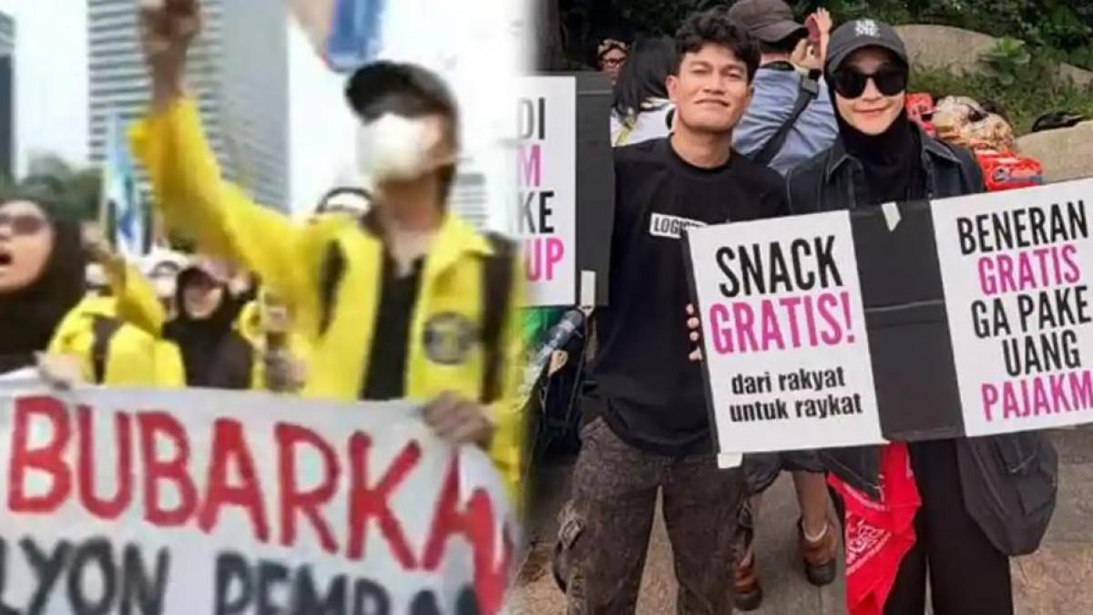 Isi 11+9 Tuntutan Mahasiswa Peserta Demo di Bundaran HI, Tolak Kenaikan ...