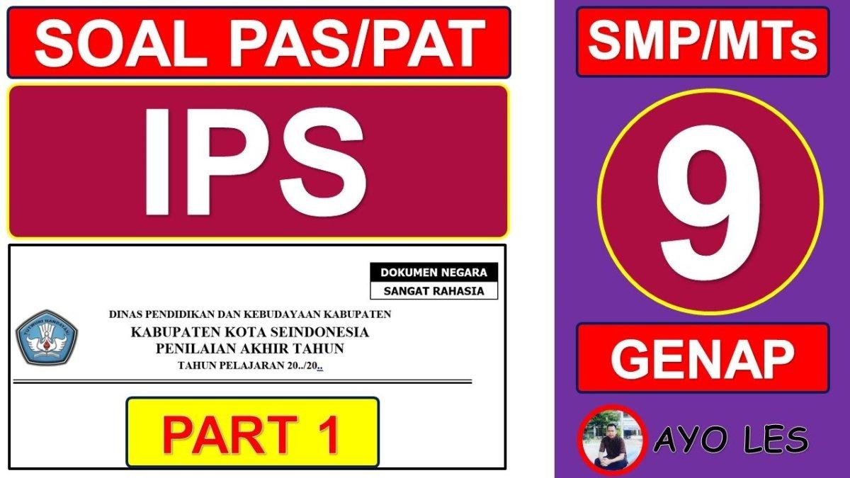 40 Soal & Kunci Jawaban IPS Kelas 9 SMP Semester 2: Apa Batas benua Eropa dan Asia ...