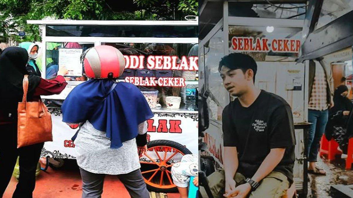 PENJUAL Seblak Ini Ternyata Artis FTV, Bikin Bumbu Sendiri, Gerobak Sederhana Ramai Dikunjungi ...