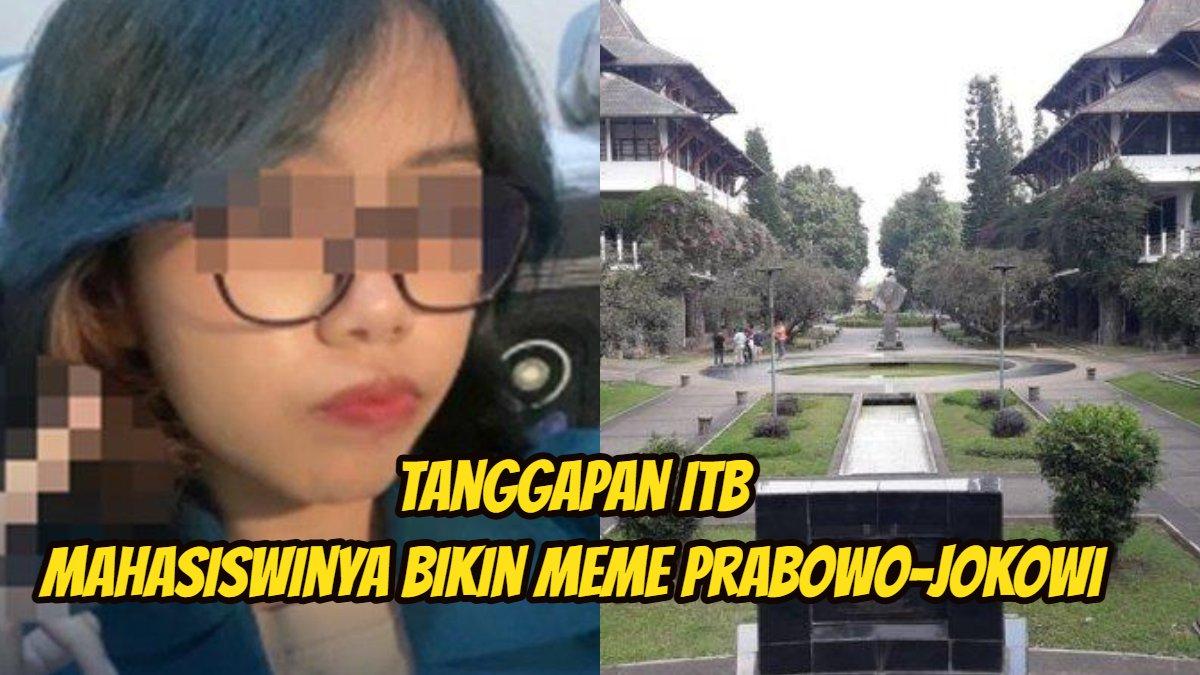 Tanggapan ITB Soal Mahasiswinya Bikin Meme Prabowo-Jokowi Ciuman, Pihak Kampus Beri Pendampingan ...
